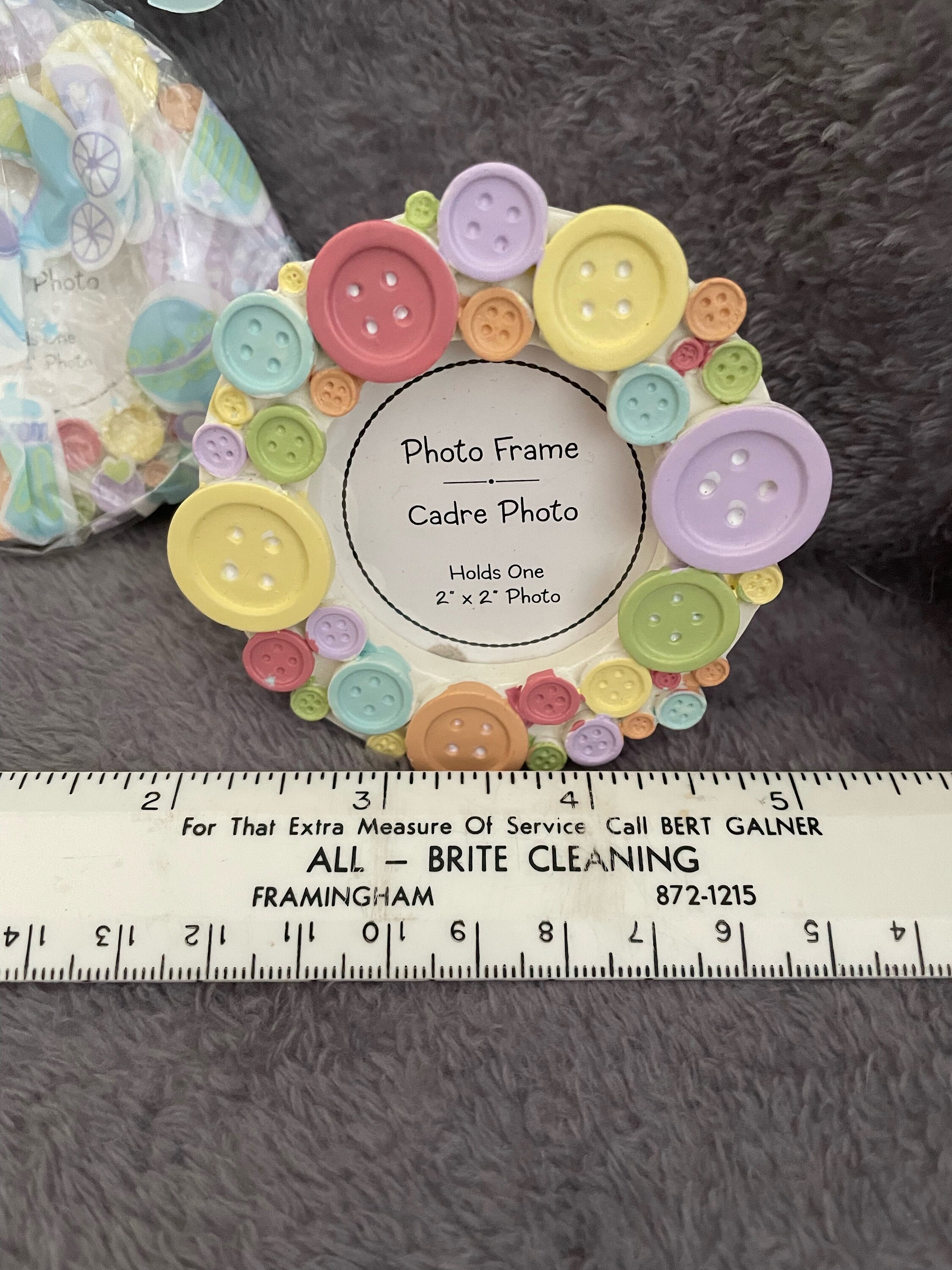 Cute as a Button Frames - Etsy