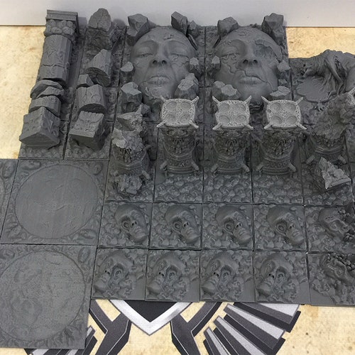 Kingdom Death Monster Compatible Terrain Set 3D Printed - Etsy