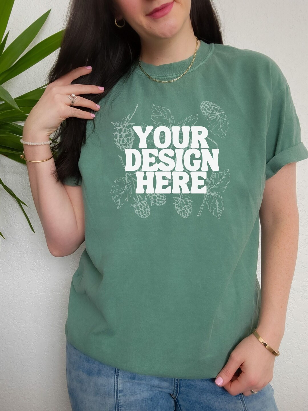 1717 Light Green Mockup Light Green Comfort Colors Mockup Comfort ...