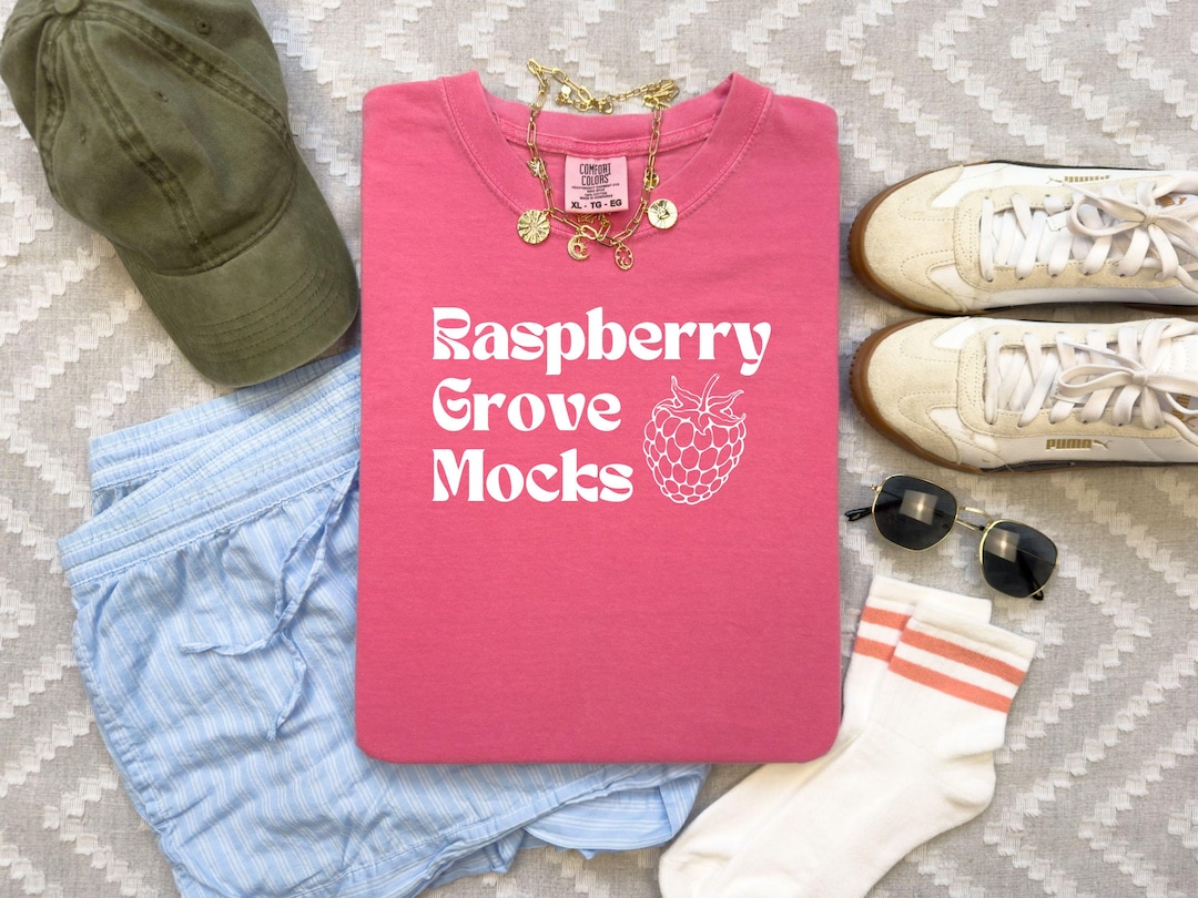 Crunchberry Comfort Color Mock Up, Comfort Colors Crunchberry Mockup ...