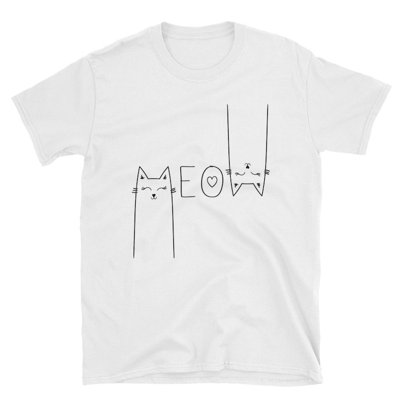 Meow T Shirts - Etsy