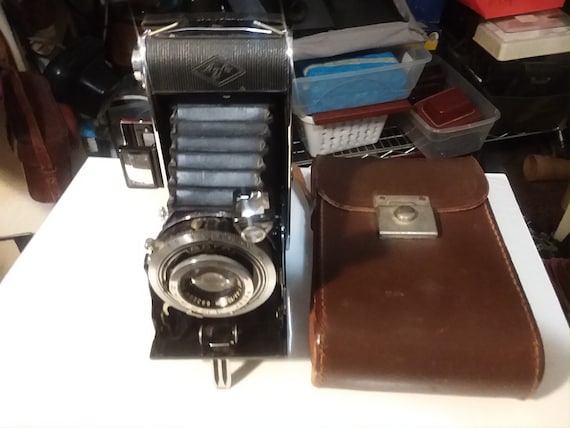 AGFA Billy Compur Apotar 4.5 / 10.5cm Lens & Leather Case - Etsy