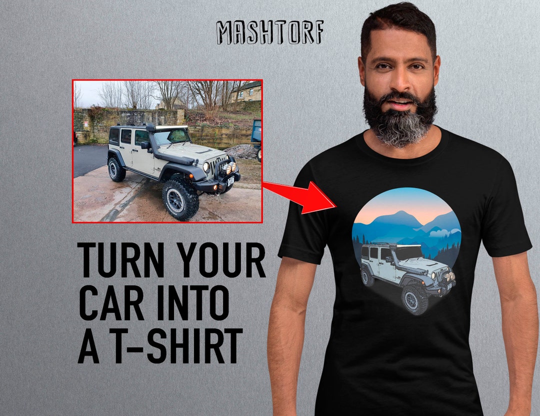 Custom Car Shirt, Customized, Personalized Car Gifts for Him Her, Car ...