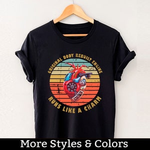 Open Heart Surgery Shirt, Heart Transplant Survivor, Original Body ...