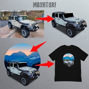 Custom Car Shirt, Customized, Personalized Car Gifts for Him Her, Car ...