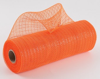 Orange Deco Mesh - Etsy