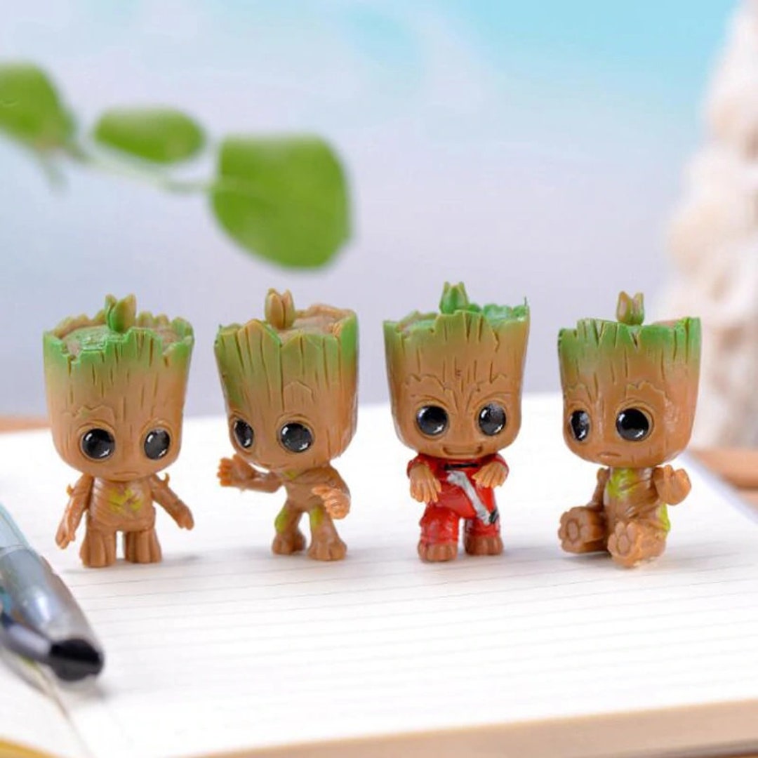 Marvel Guardians of the Galaxy Baby Groot Avengers Tiny Cute Tree Man ...