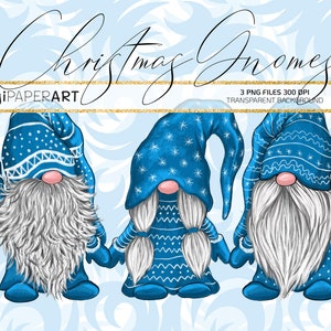 Christmas Bundle PNG, Nordic Gnomes Clipart, Nisse Gnomes Clip Art ...