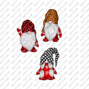 Gnome PNG, Christmas Gnome Clipart, Scandinavian Gnomes, Nordic Gnomes ...