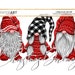Christmas PNG, Gnome Clipart, Scandinavian Gnomes Clipart, Nordic ...