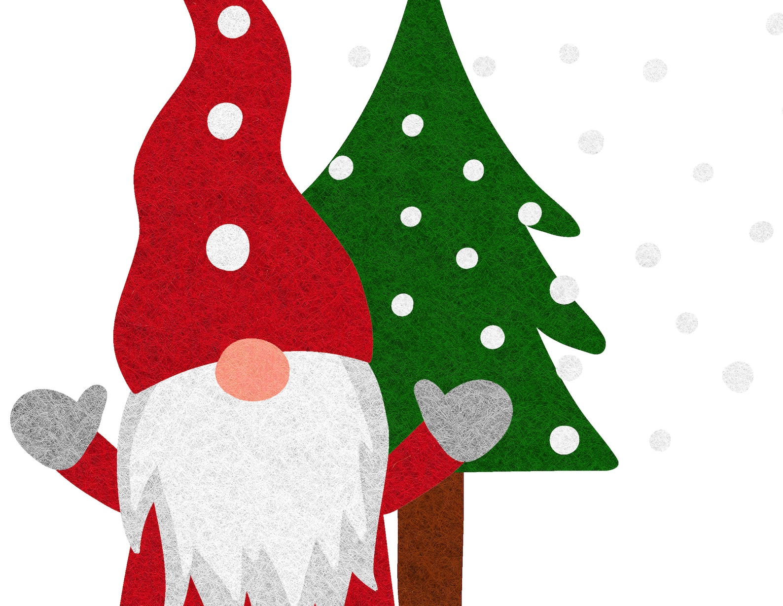 Scandinavian Felt Gnomes Clipart Christmas Nordic Gnomes Clip | Etsy