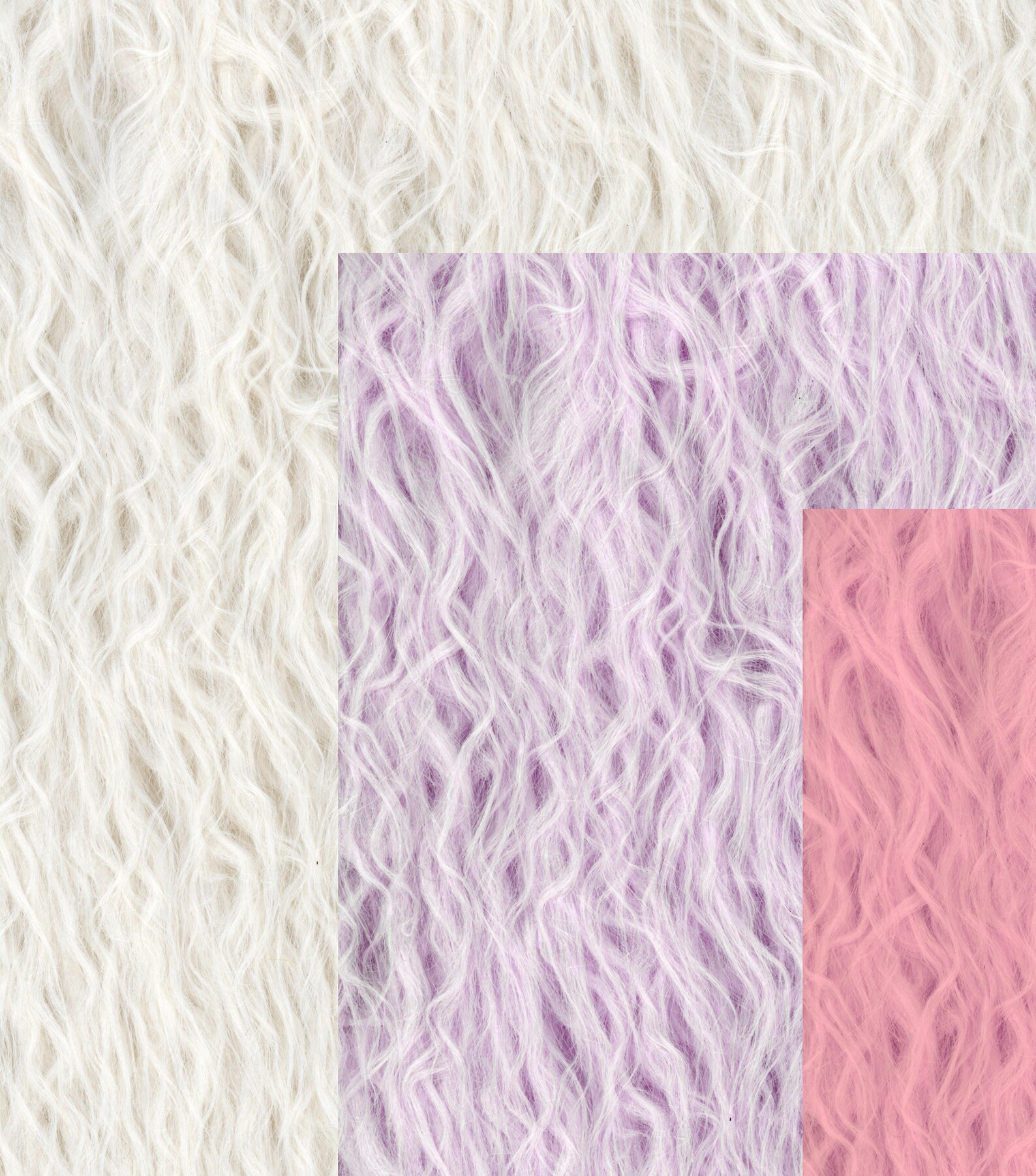 Rainbow Fur Digital Paper Pack Fur Background Instant - Etsy