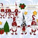 Christmas PNG, Christmas Gnomes, Scandinavian Gnomes Clipart, Nordic ...