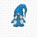 Christmas Gnome PNG, Scandinavian Blue Gnomes Clipart, Nordic Tomte ...