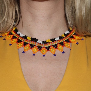 Embera Beaded Necklace - Etsy