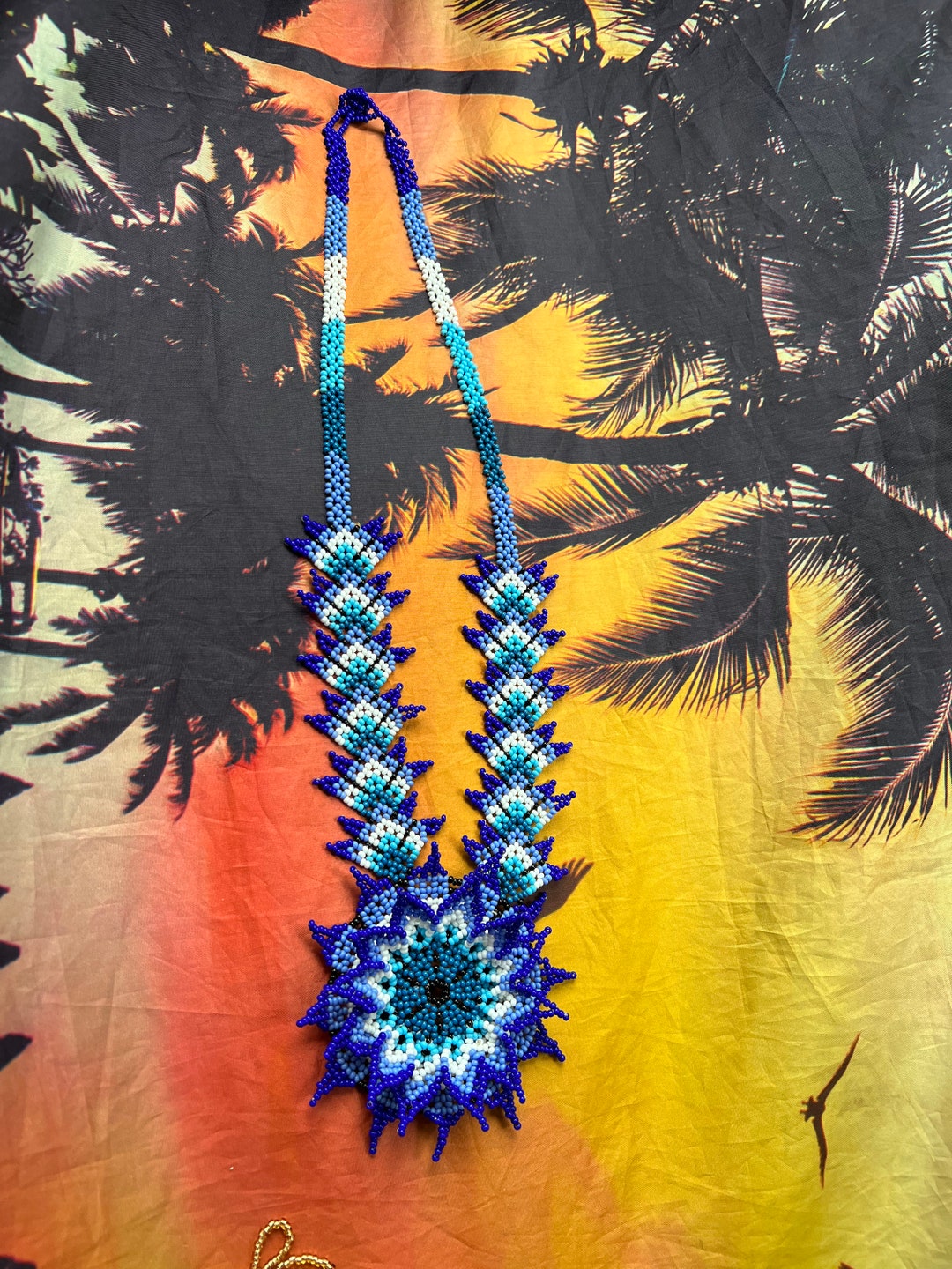 Embera Beaded Necklace - Etsy