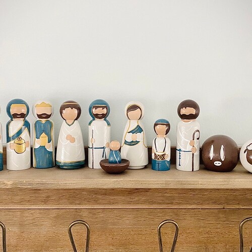 Holy Week Peg Doll Set - Etsy