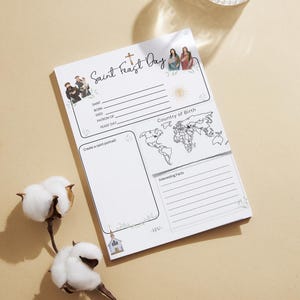 Catholic Saint Feast Day Worksheet | Printable Activity Page for Kids ...