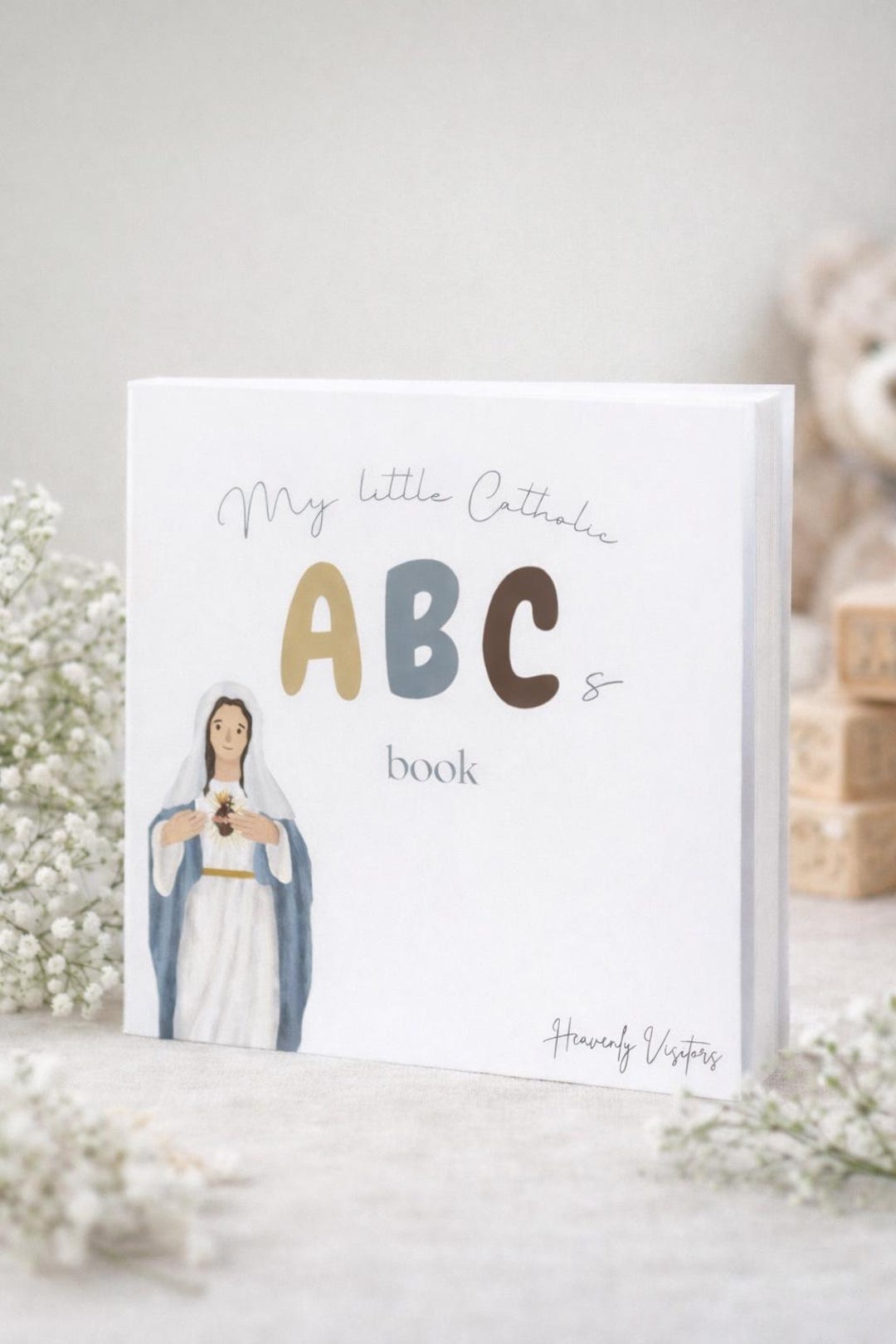 Catholic Abcs Hardcover Book: Faith-filled Alphabet for Babies - Etsy