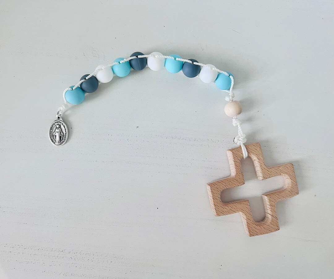 My First Rosary, Catholic Children Decade Rosary-silicone Bead ...