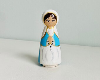 Blessed Mother Mary Doll - Etsy