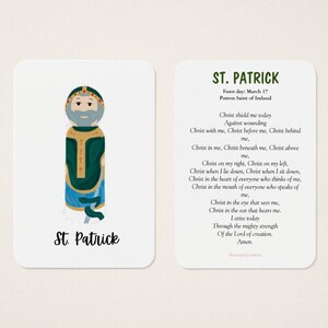 St. Patrick Wooden Peg Doll – Catholic Gifts, Patron of Ireland ...