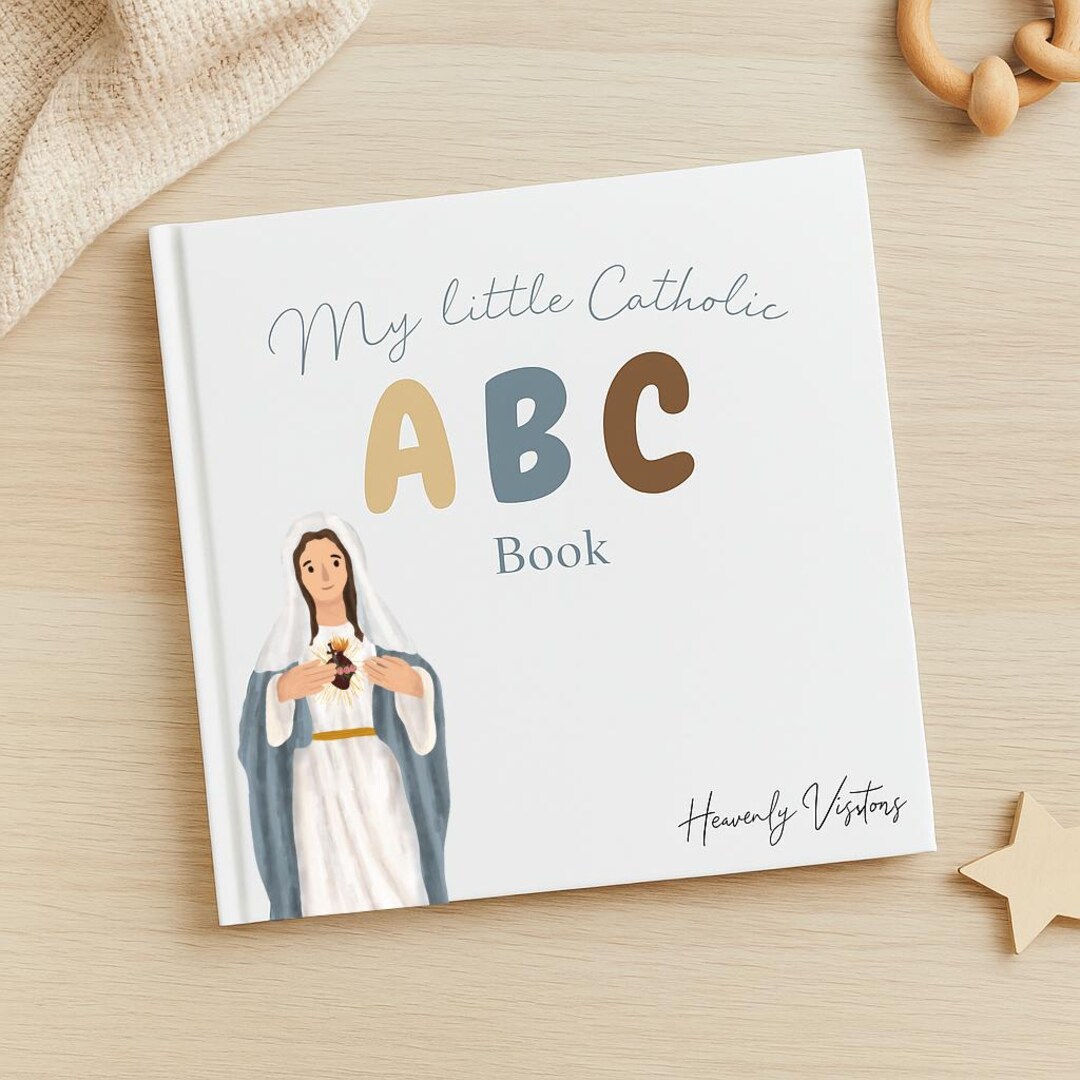 Catholic Abcs Hardcover Book: Faith-filled Alphabet for Babies - Etsy UK