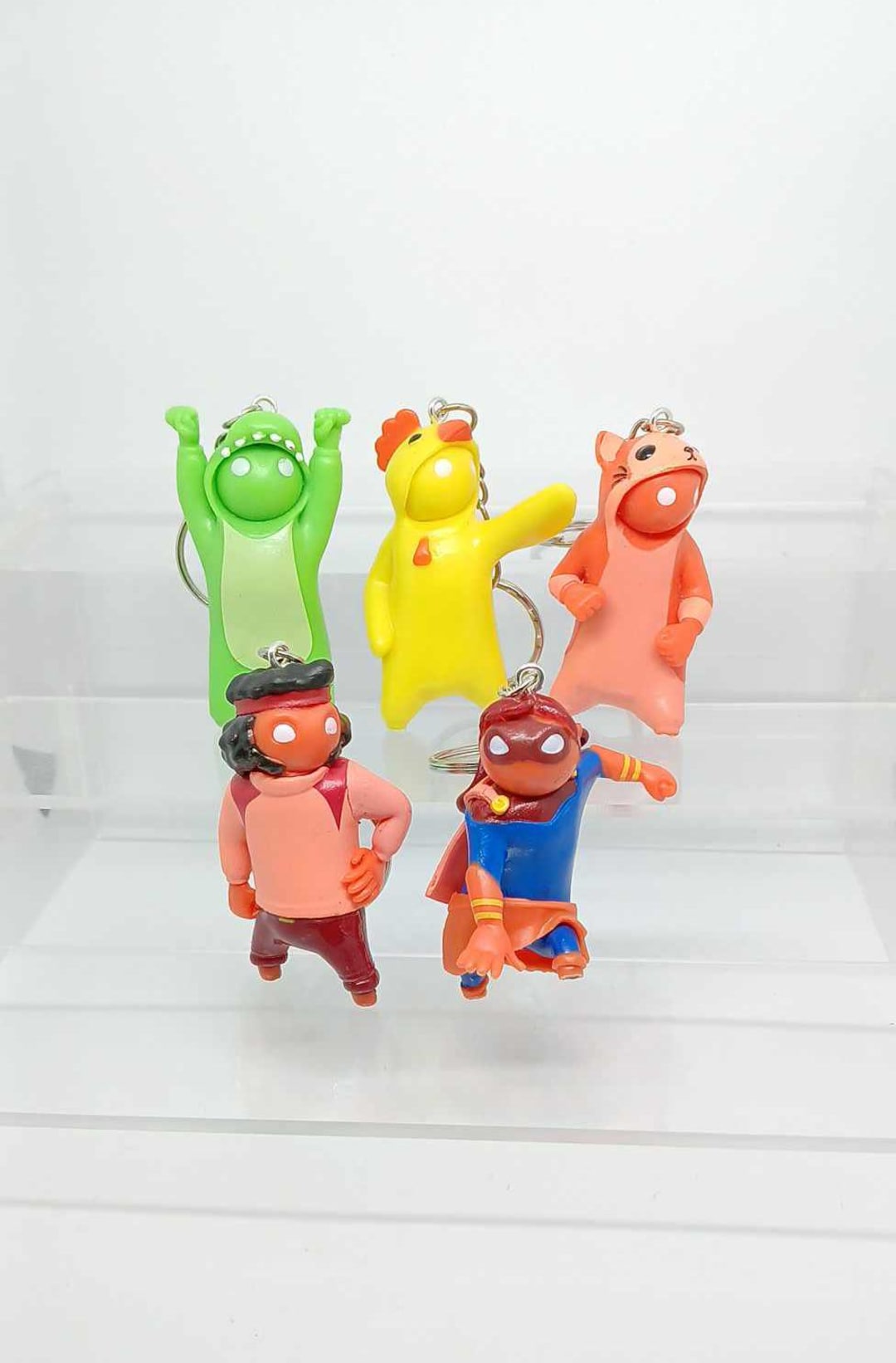 Gang Beasts Keyrings - Etsy