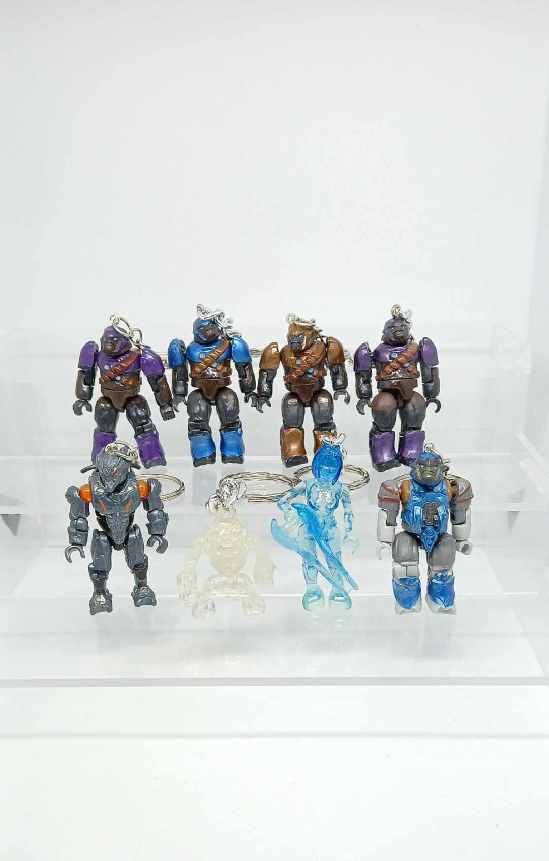 Halo Monster Figure Keyring - Etsy