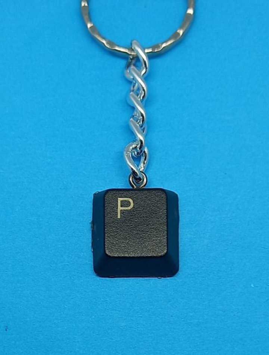 Keyboard Letter Keyrings - Etsy