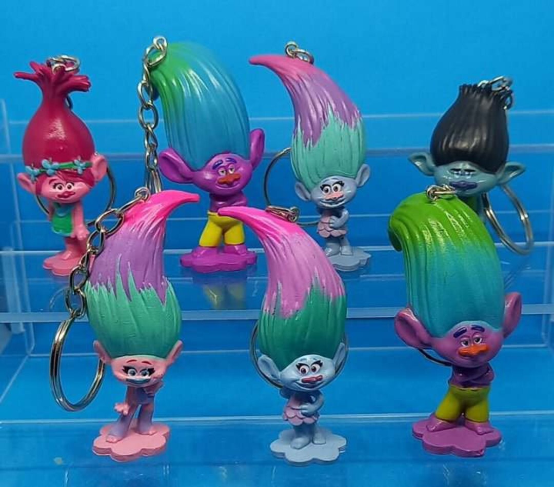 Trolls Keyrings - Etsy
