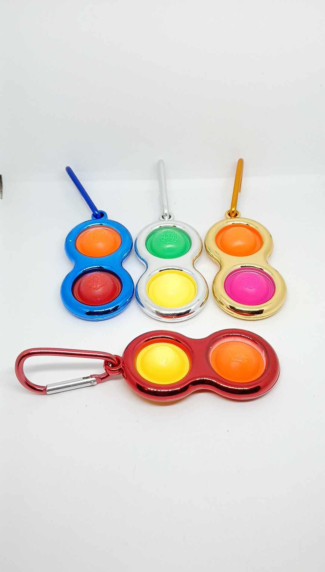 Pop It Fidget Keyrings - Etsy