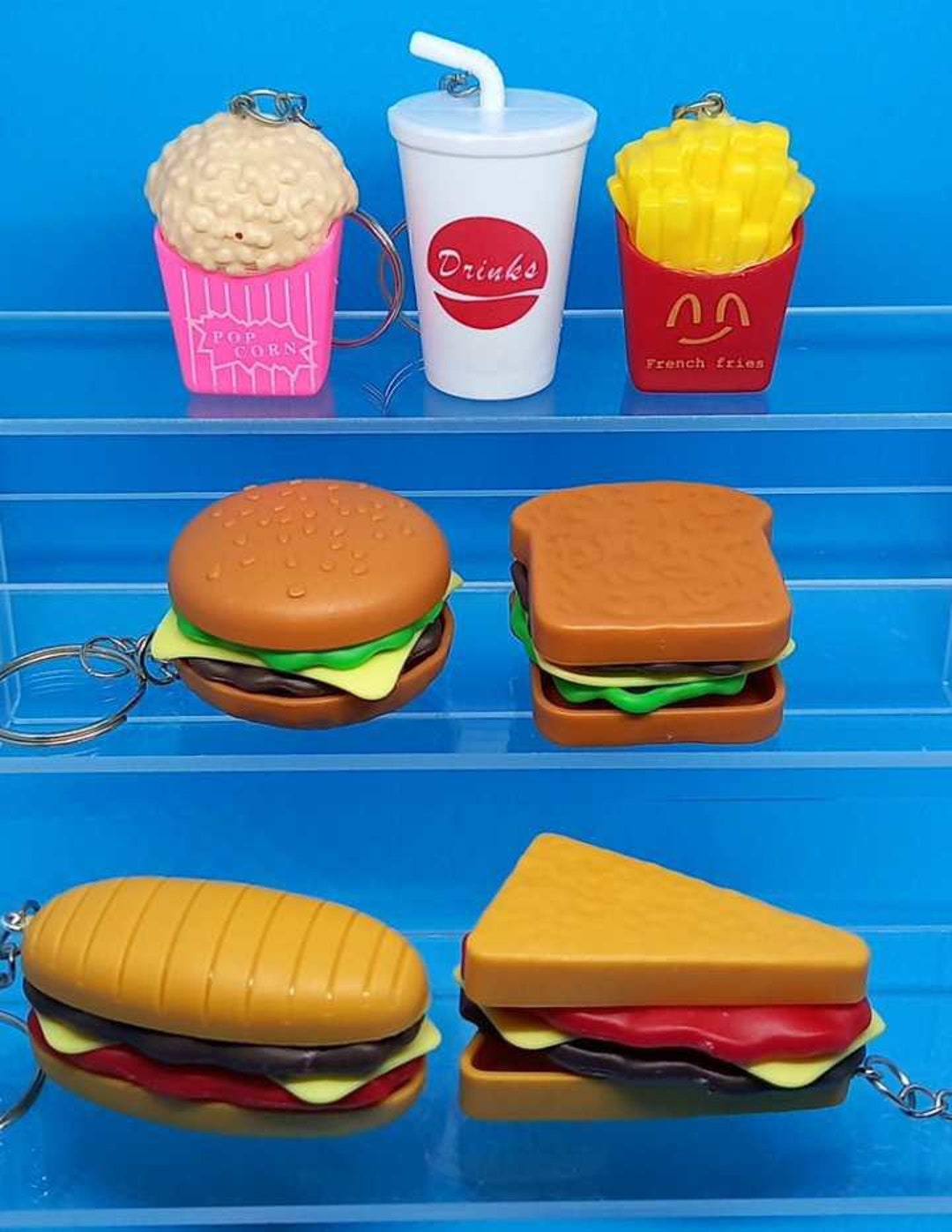 Fast Food Keyrings - Etsy