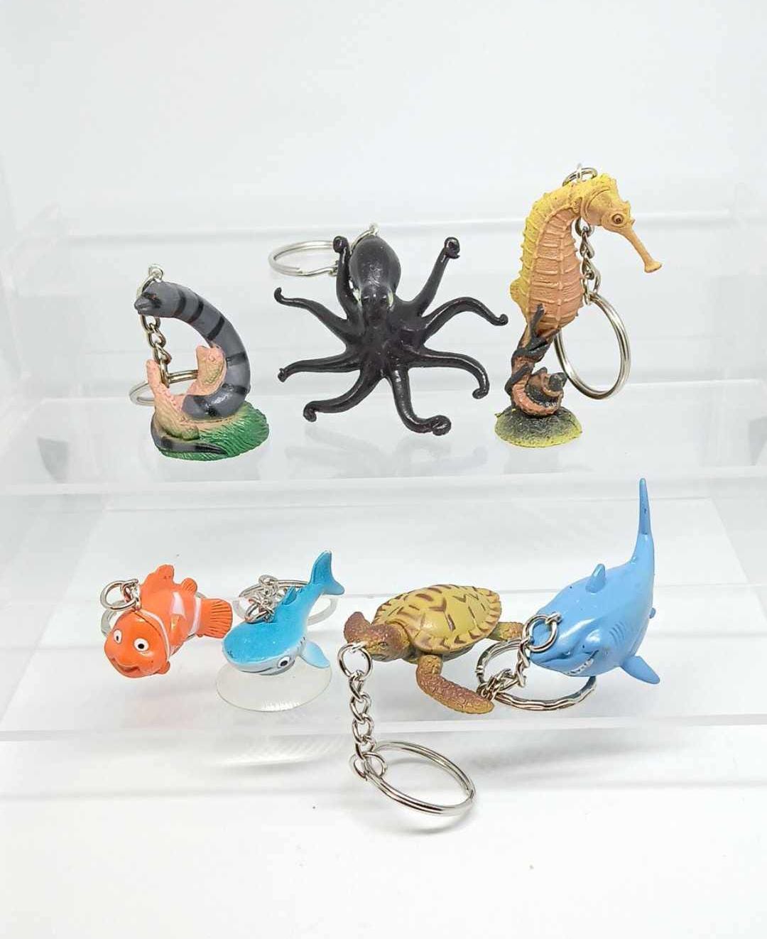 Sea Creatures Keyrings - Etsy UK
