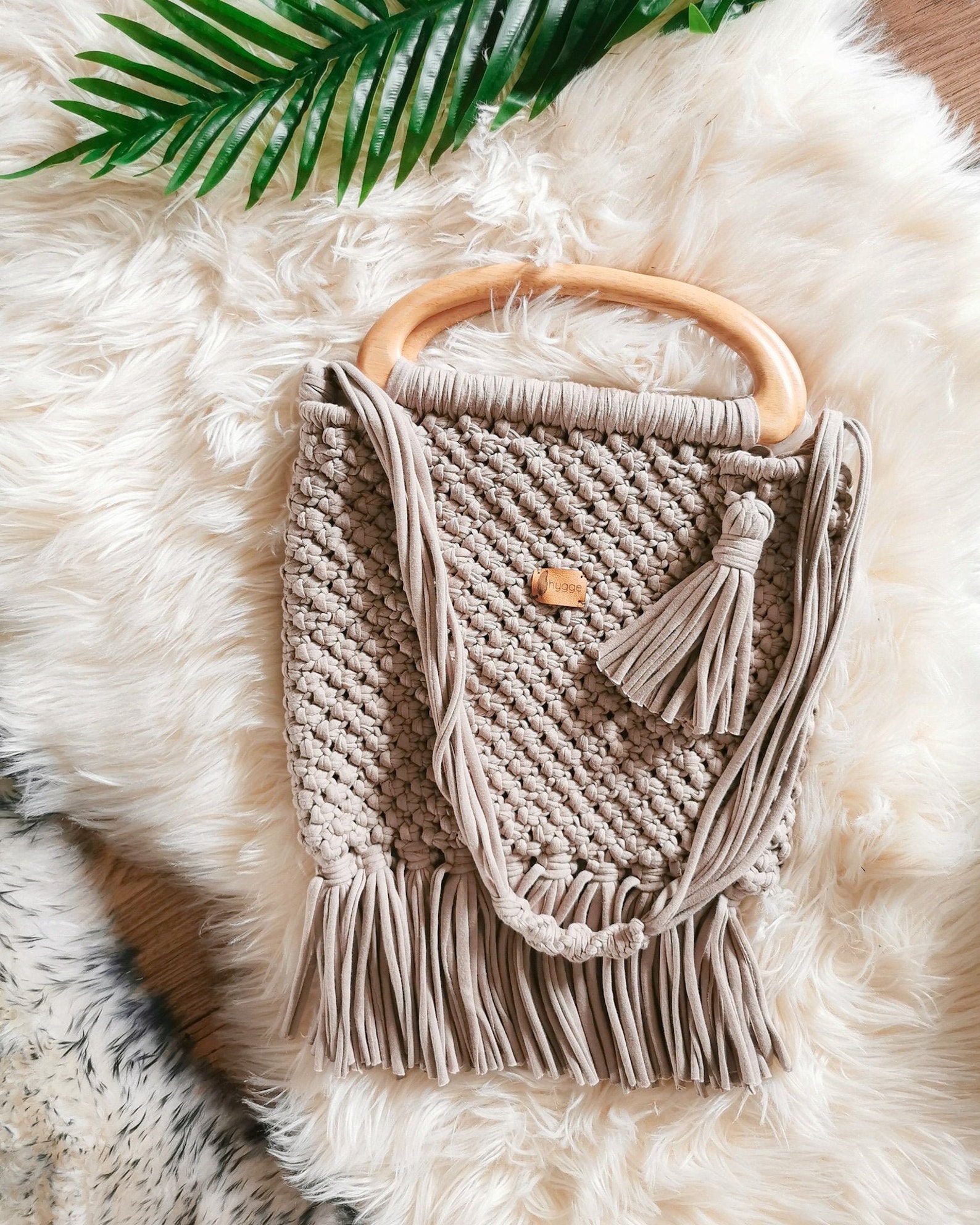 Macrame Crochet Bag / Macrame Crochet Tote Bag / Macrame Crossbody Bag ...