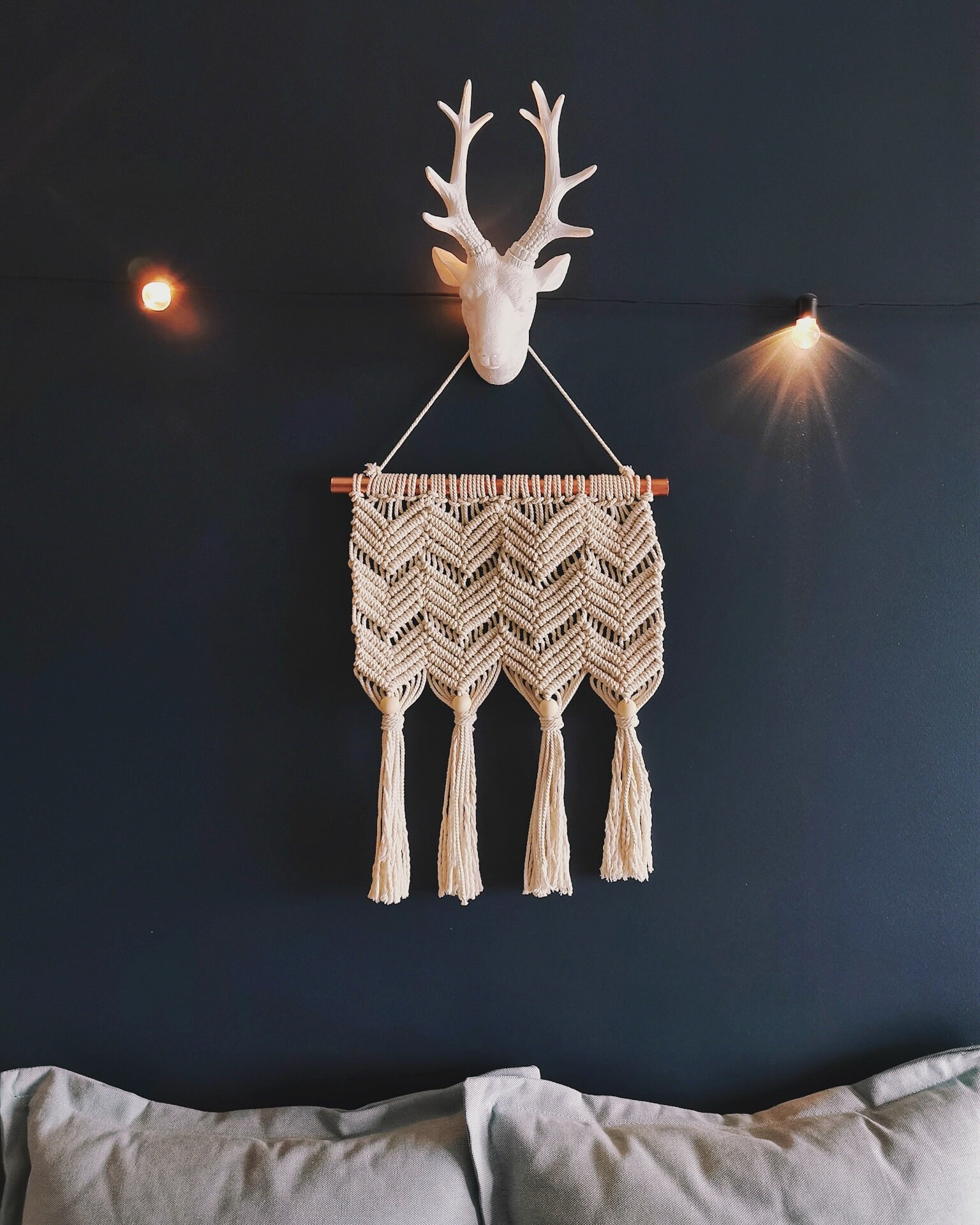 Macrame Wall Hanging Geometric - Etsy