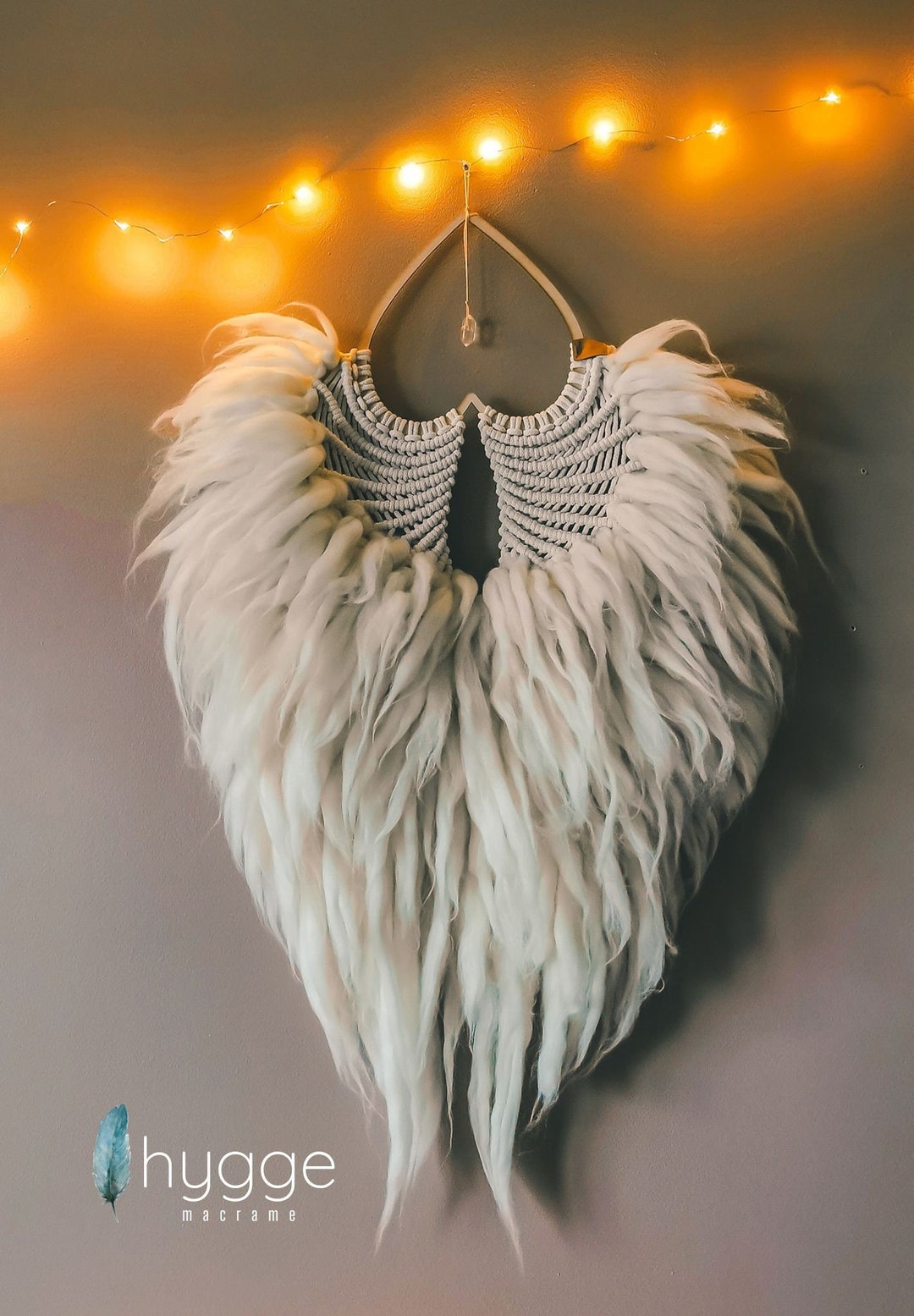Large Macrame Angel Wings Wall Hanging XL - Etsy Large Macrame Angel Wings Wall Hanging XL - Etsy