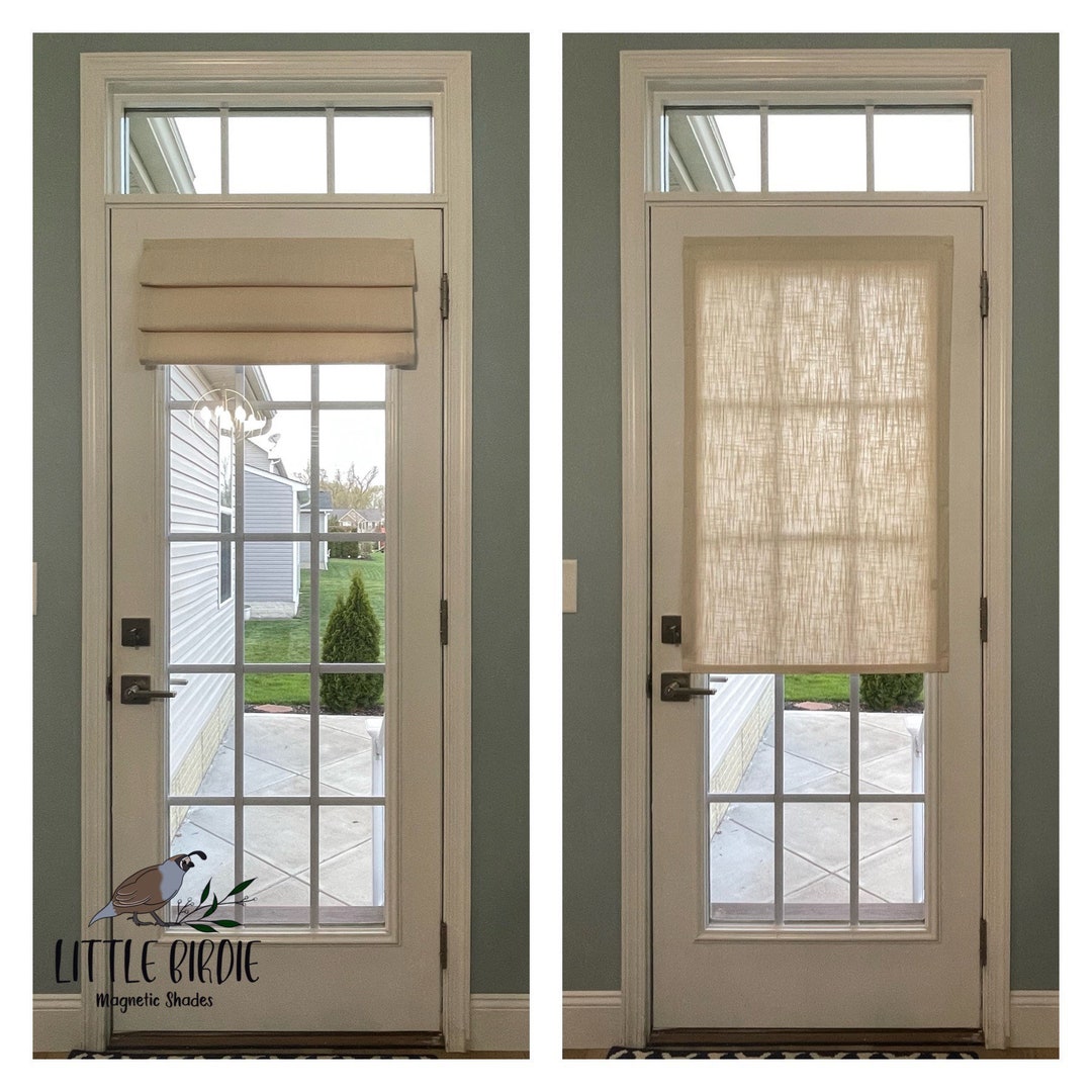 24”x38” Magnetic Shade | Natural Slub Canvas | Cotton | Made to Order ...
