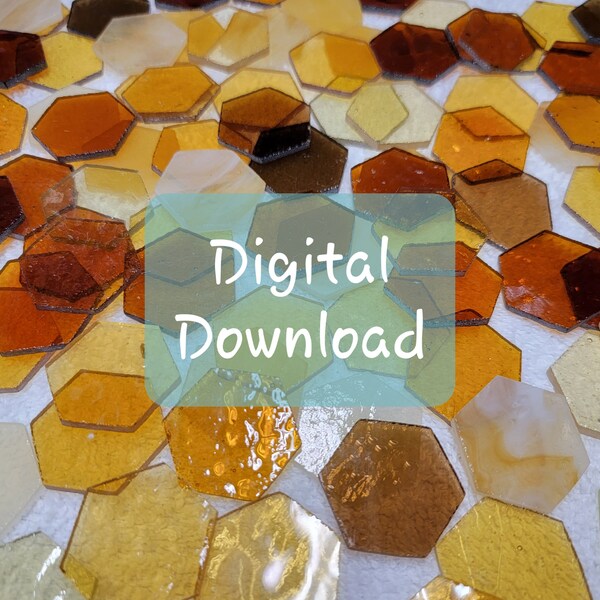 Stained Glass Pieces - Etsy