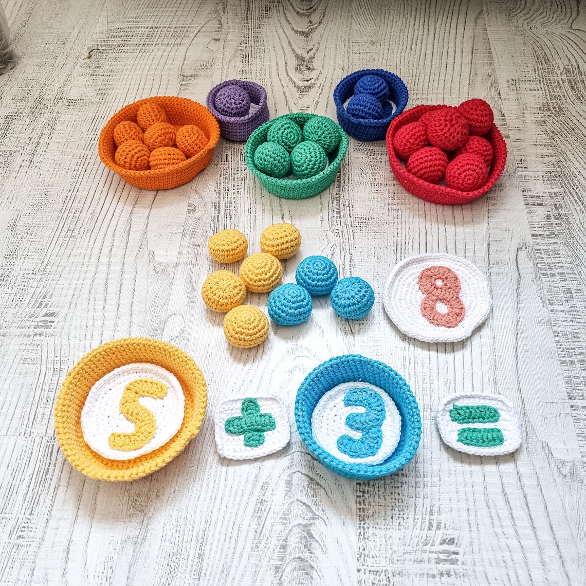 Complete Learning Colors Sorting Counting Numbers Pattern - Etsy