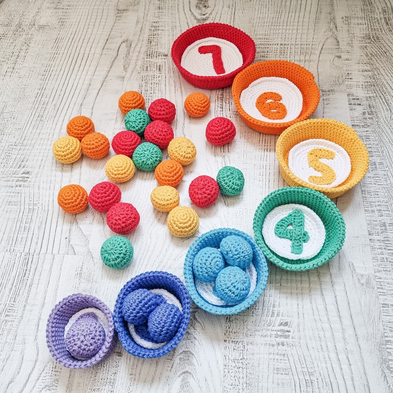 Complete Learning Colors Sorting Counting Numbers Pattern | Etsy