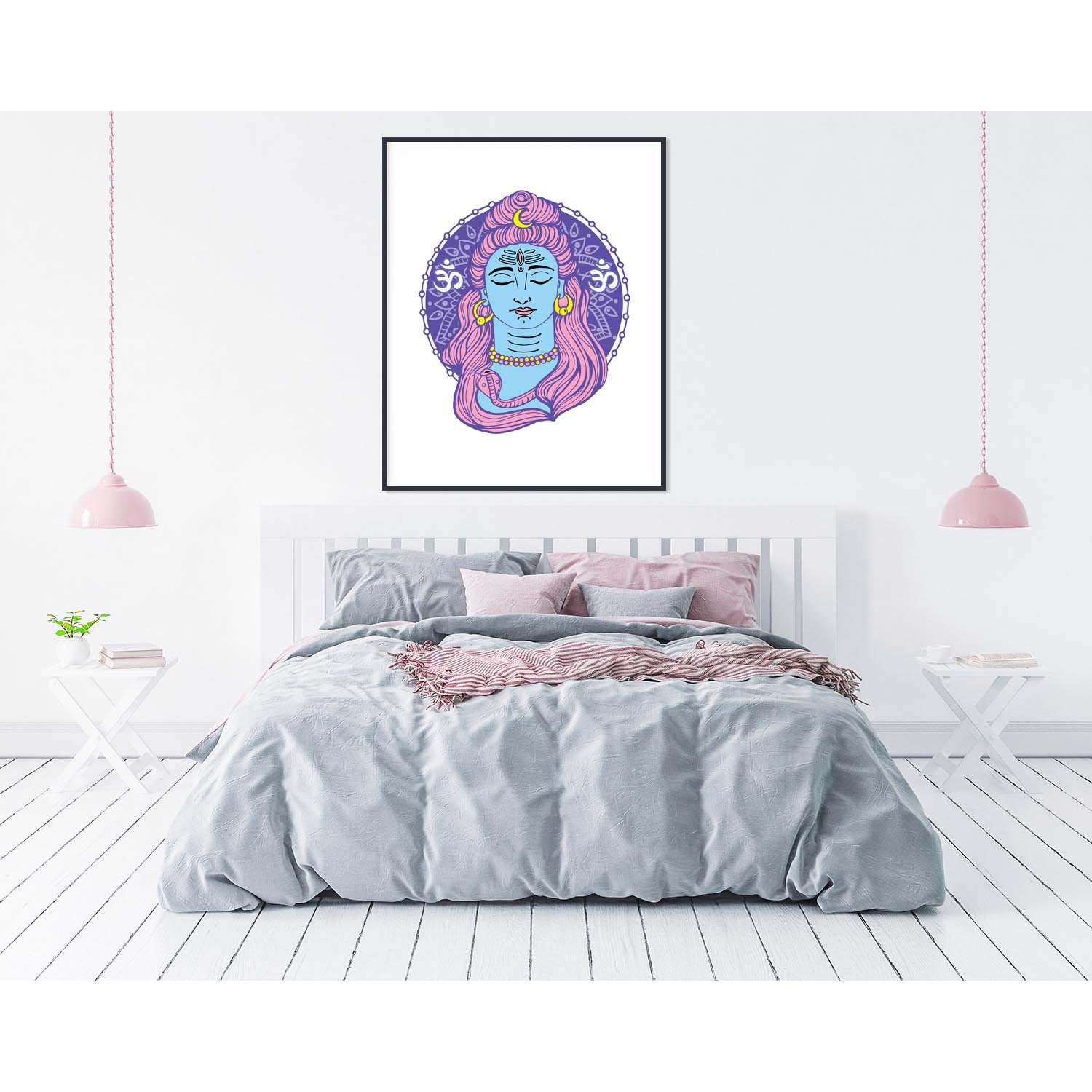 Shiva Print Hinduism Art Print Shiva Art Print Yoga Decor | Etsy