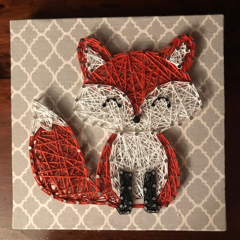 Fox String Art - Etsy
