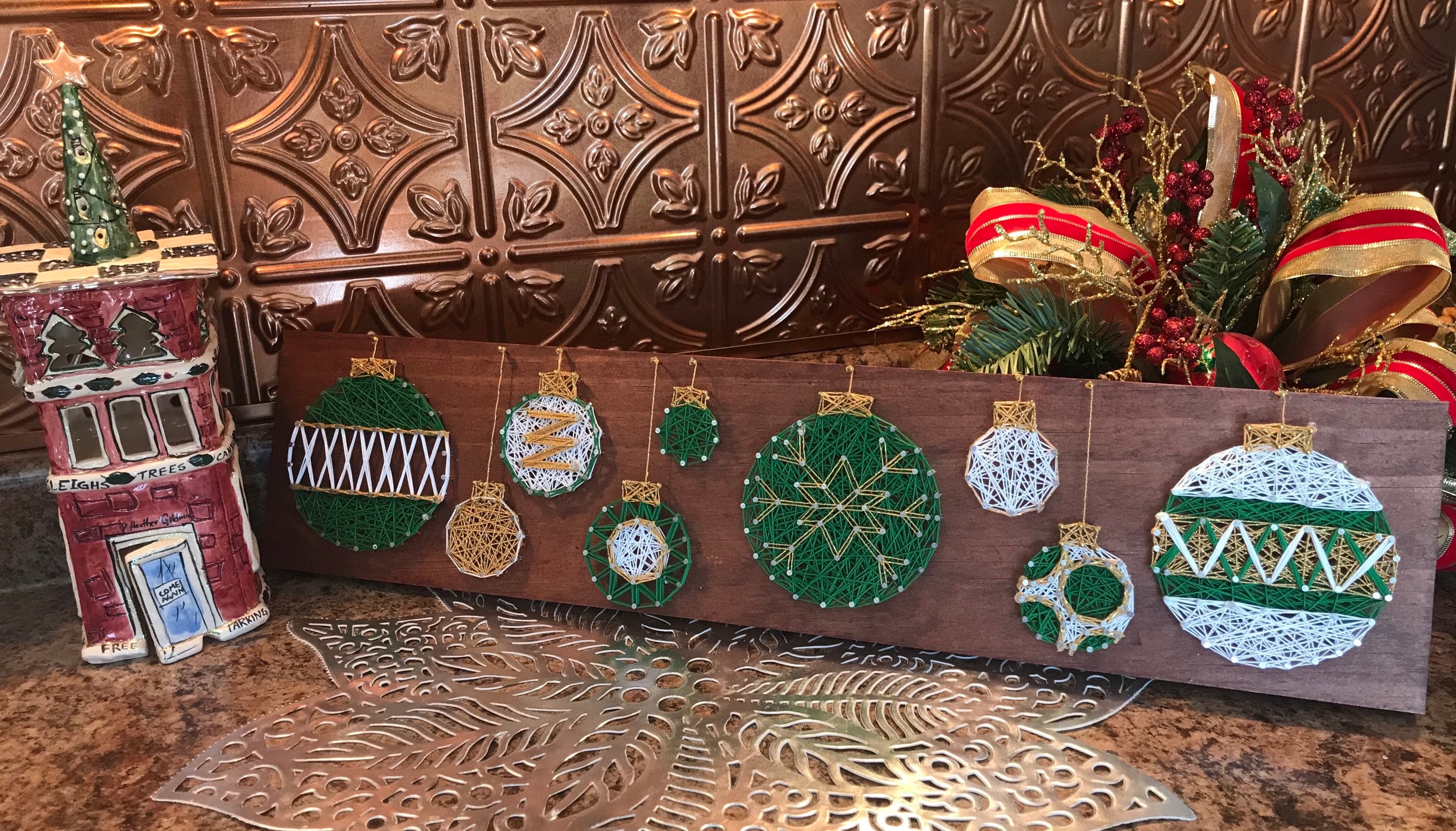 Ornament String Art - Etsy