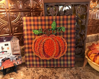 Pick Your Own Pumpkins String Art Fall Decor Pumpkin Patch - Etsy