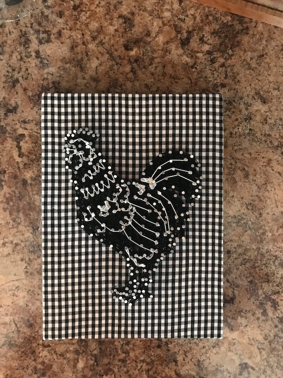 Rooster String Art | Etsy