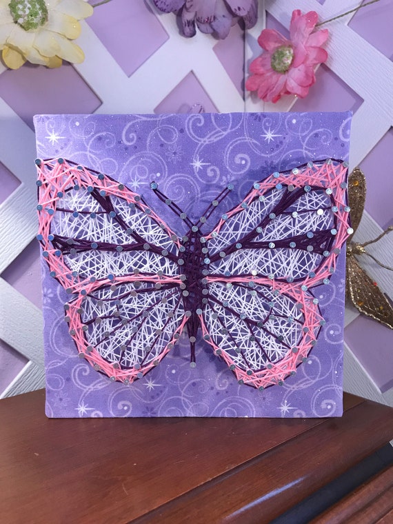 Butterfly String Art - Etsy