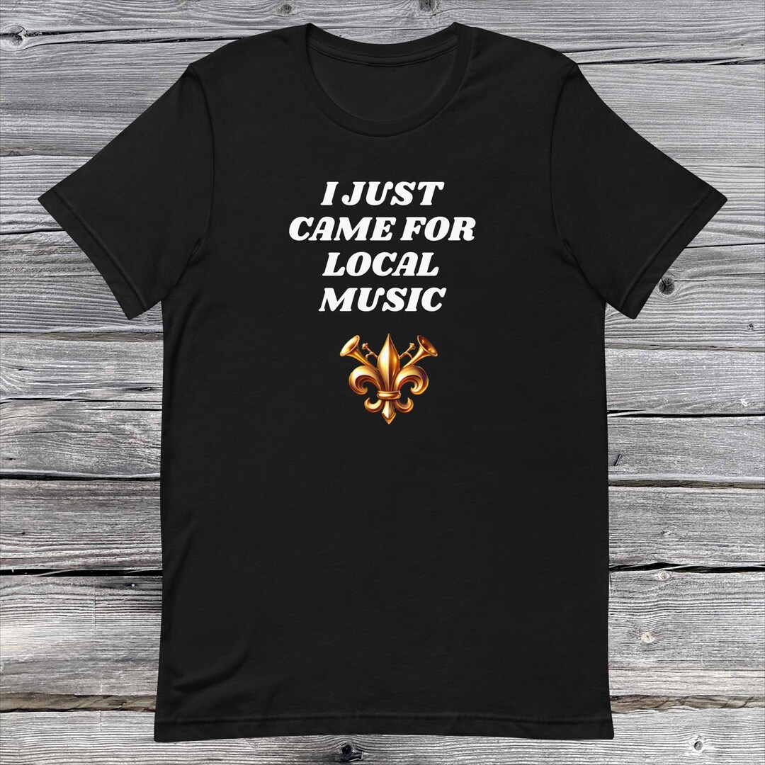 New Orleans Music Fest Shirt: Fleur Des Lis Design - Etsy