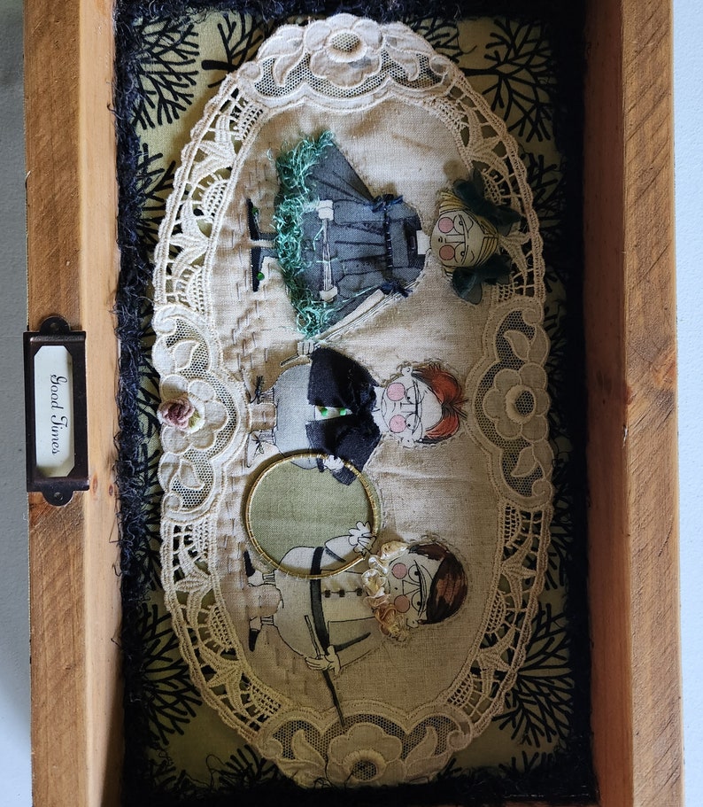 Ghastlie Children...good Times Shadowbox - Etsy