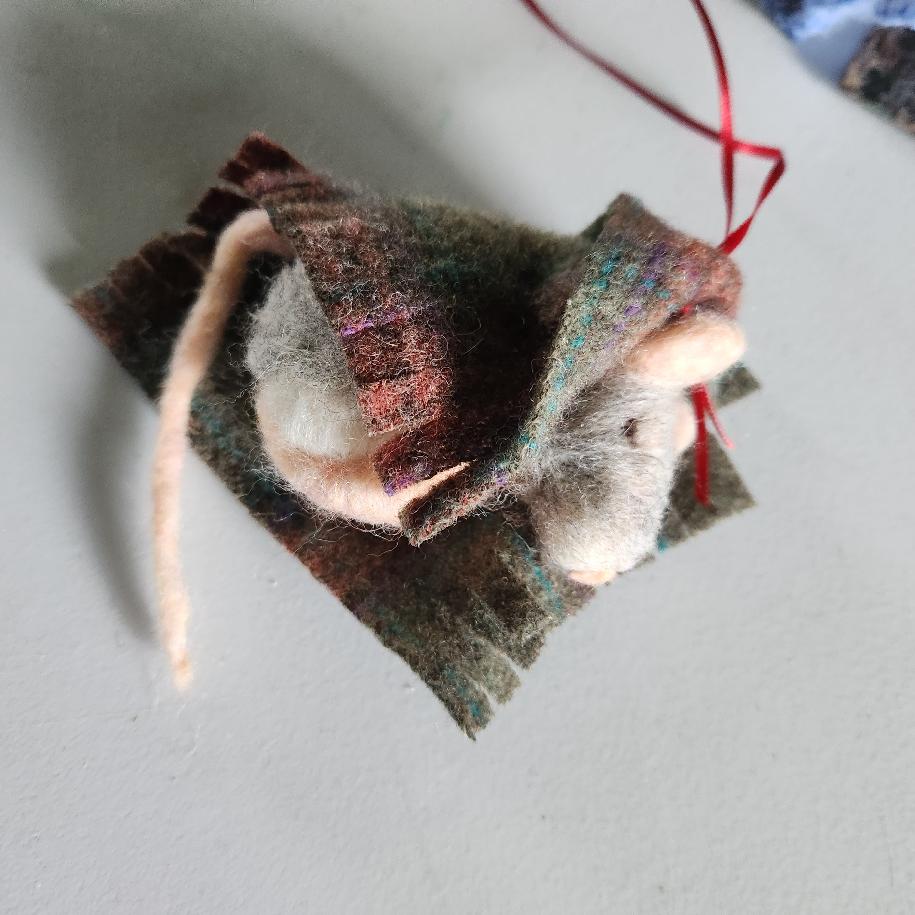 Sleeping Mice Ornaments - Etsy